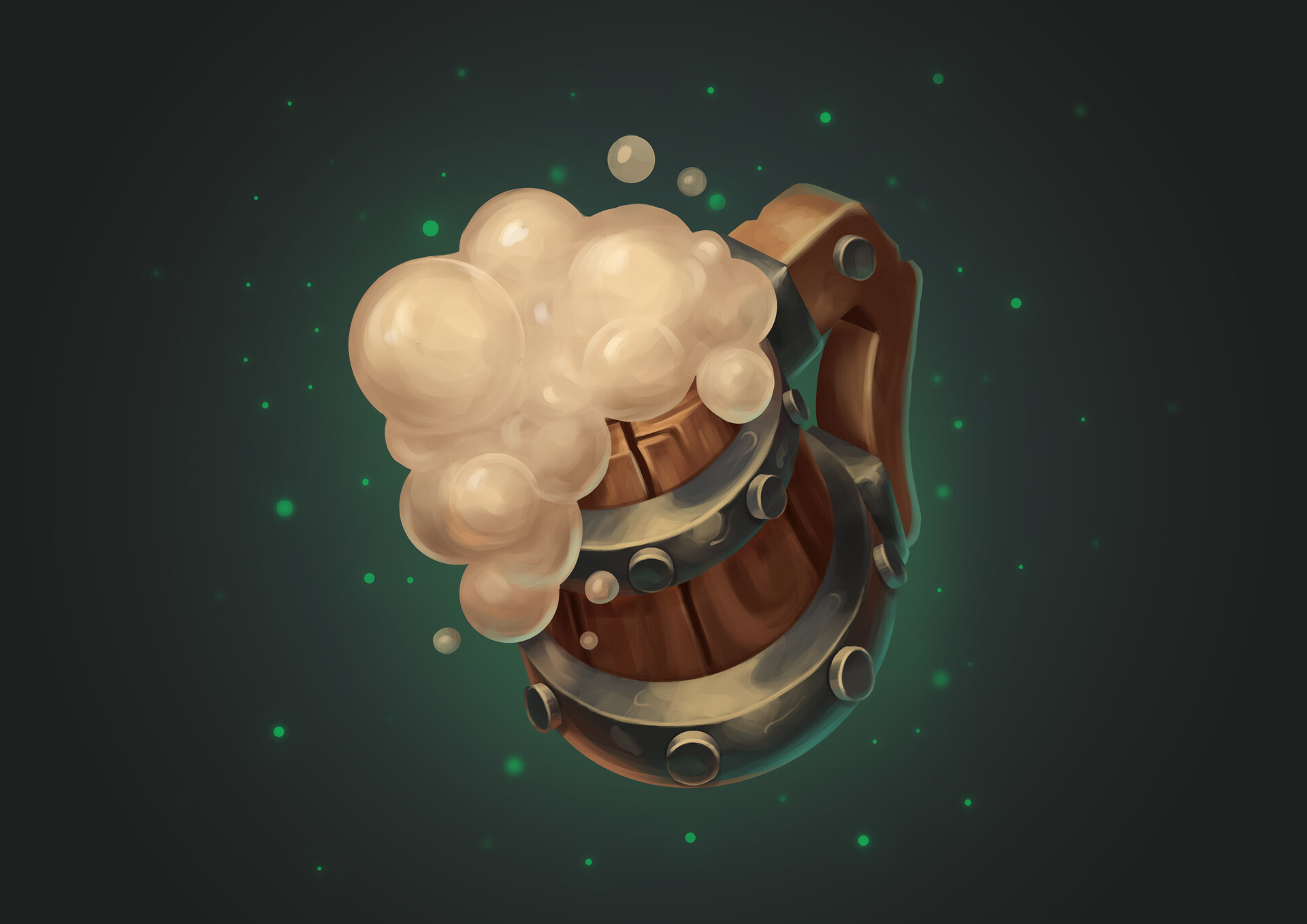 ArtStation - Beer mug