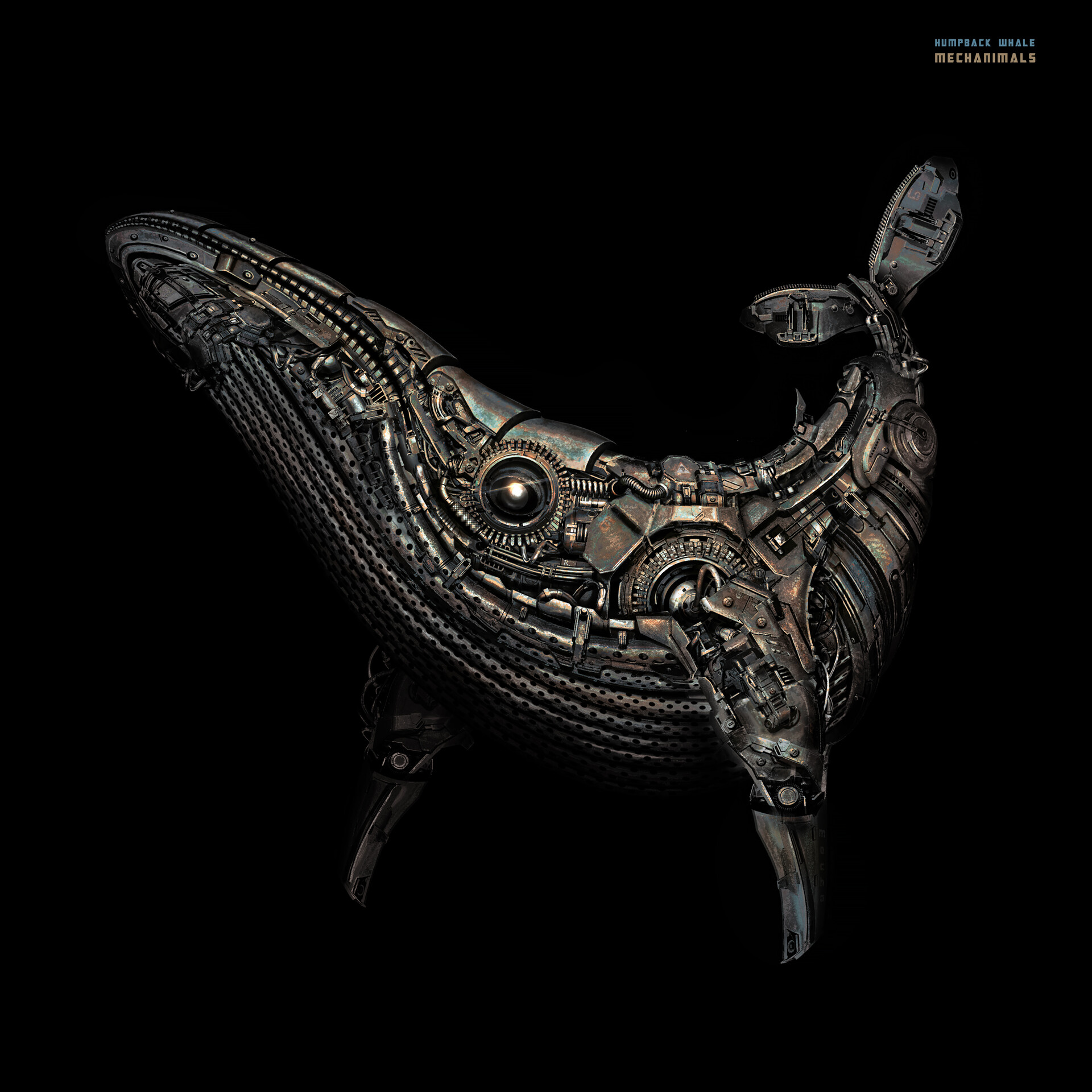 ArtStation - humpback whale -mecha