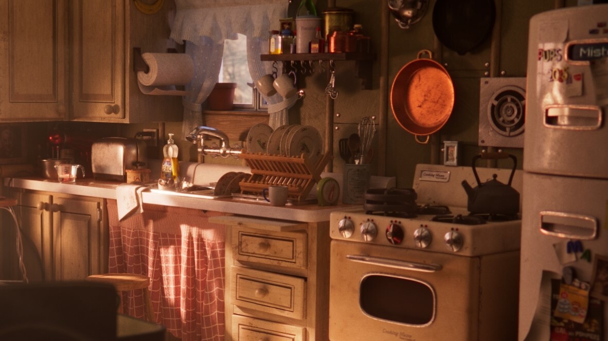 Vincent Lenne - School Exercise - Pixar Kitchen (Octobre - Novembre 2019)