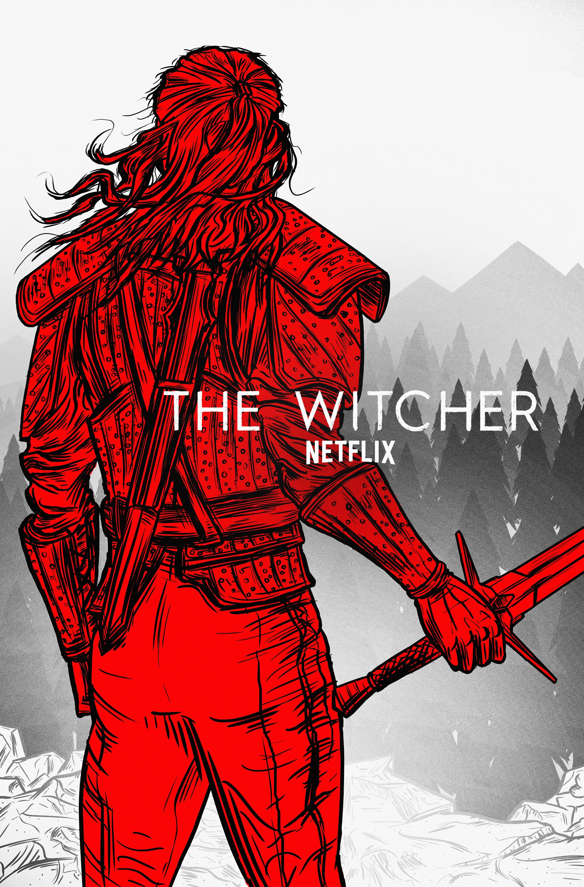 ArtStation - The Witcher Netflix