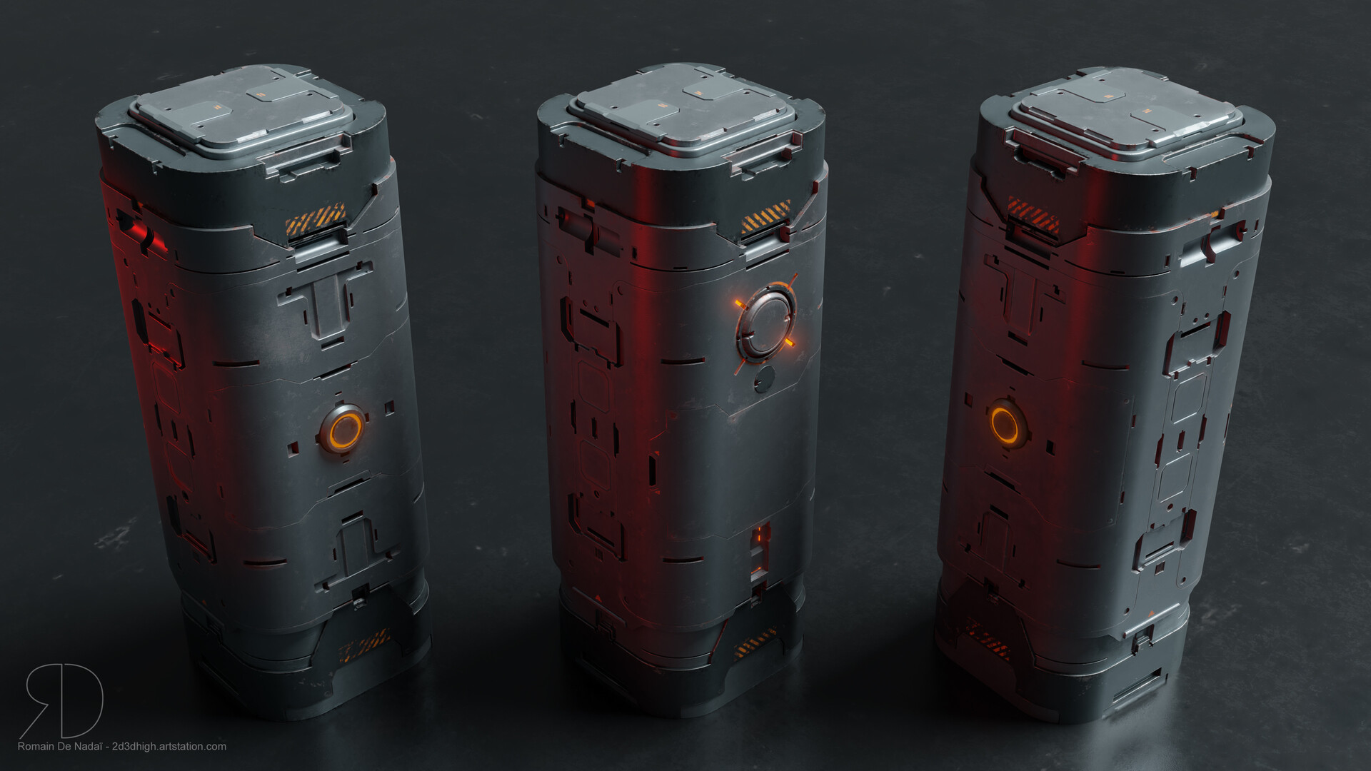 ArtStation - Grenade concept design