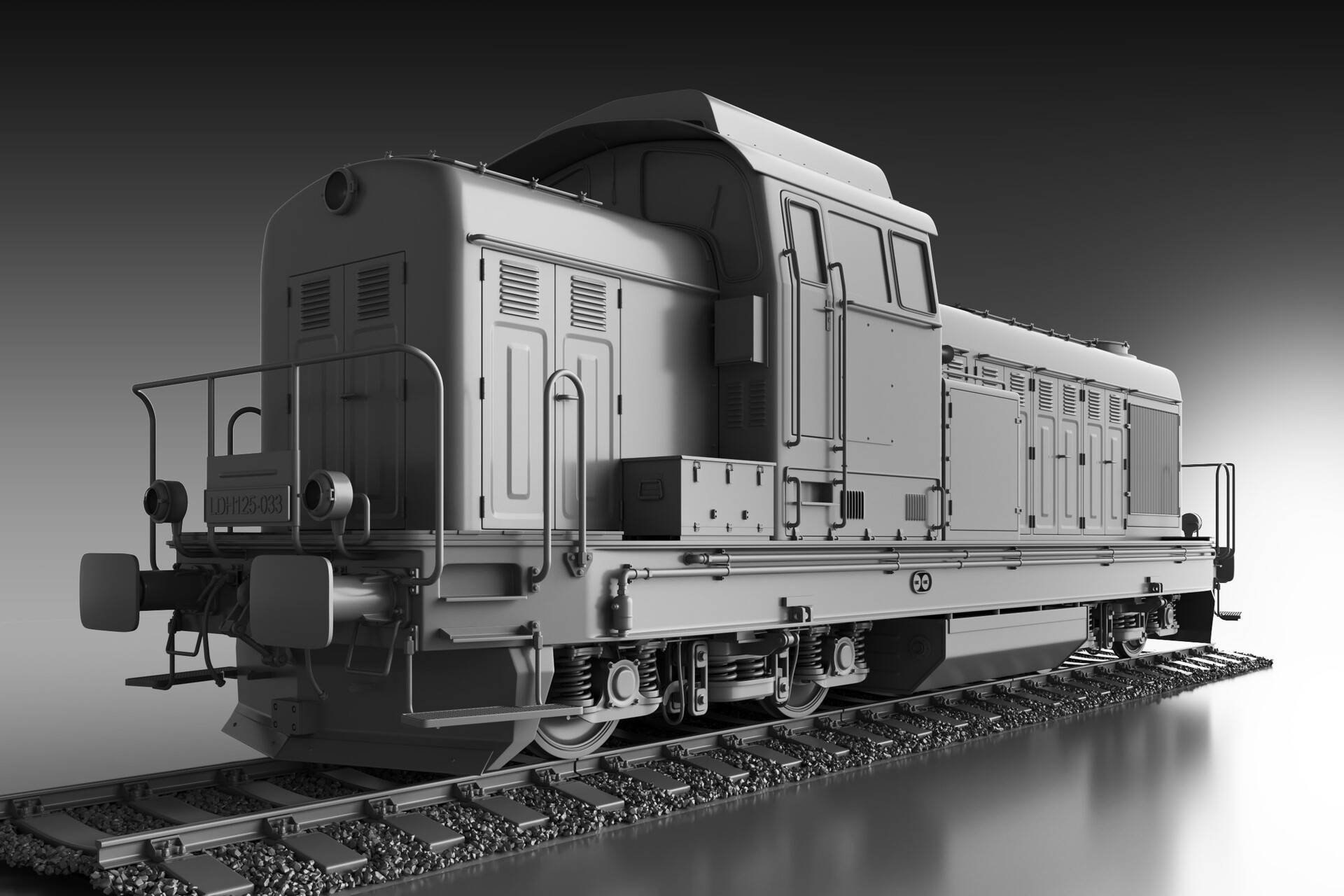 ArtStation - Locomotive LDH 125