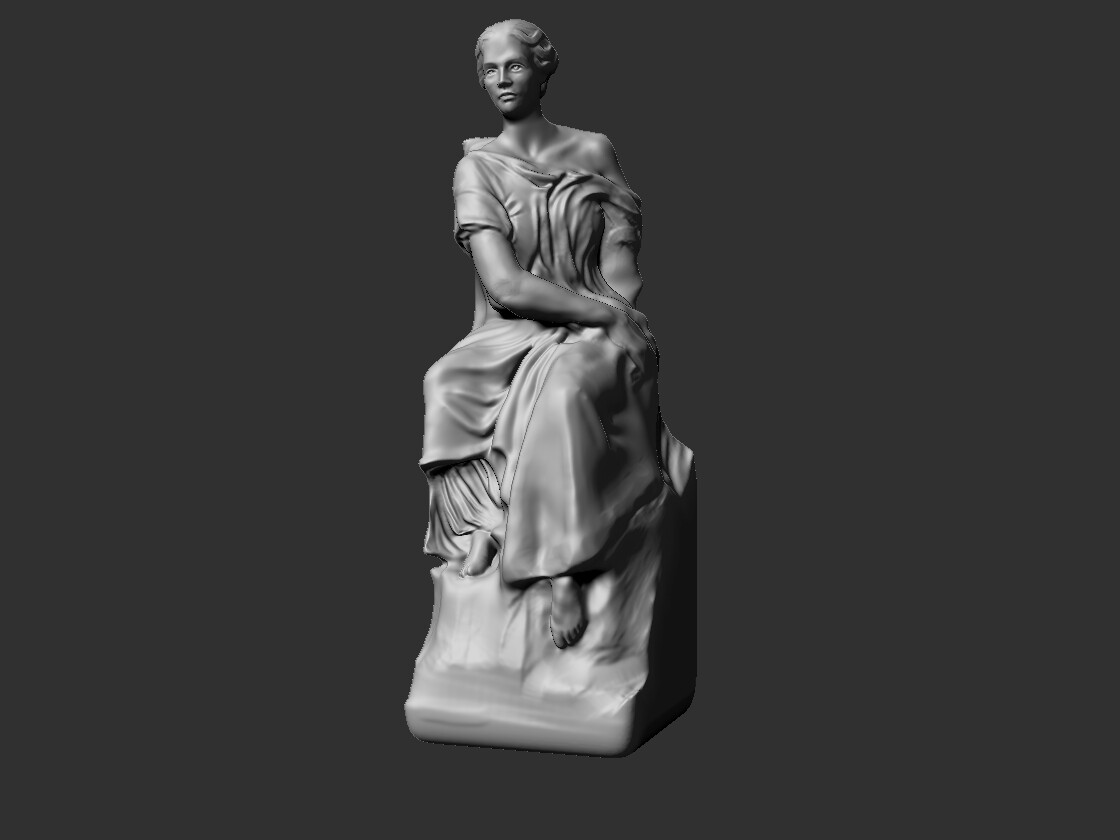 ArtStation - Statue study sculpt