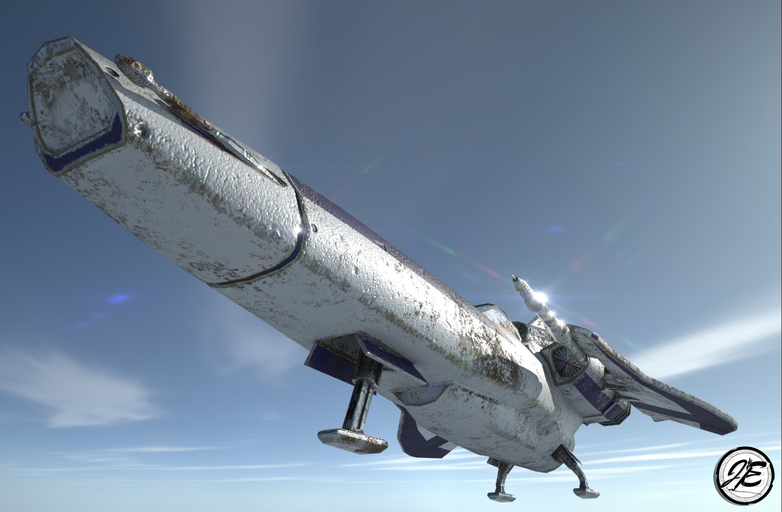 Jorden Estes - Battlestar Galactica Viper Ship mk II