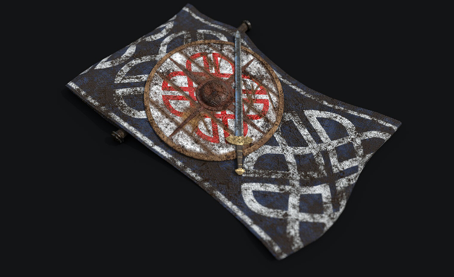 ArtStation - Viking Sword and Shield