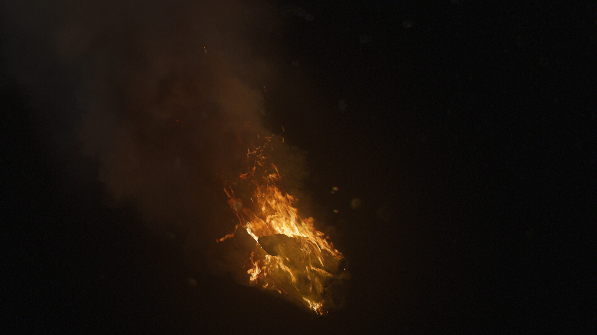 ArtStation - Fire Simulation and Shading RnD Version 2