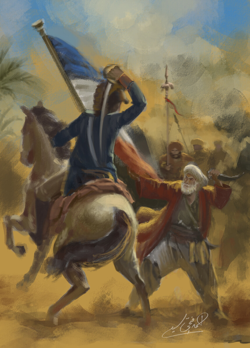 ArtStation - Napoleon Vs Mamluks