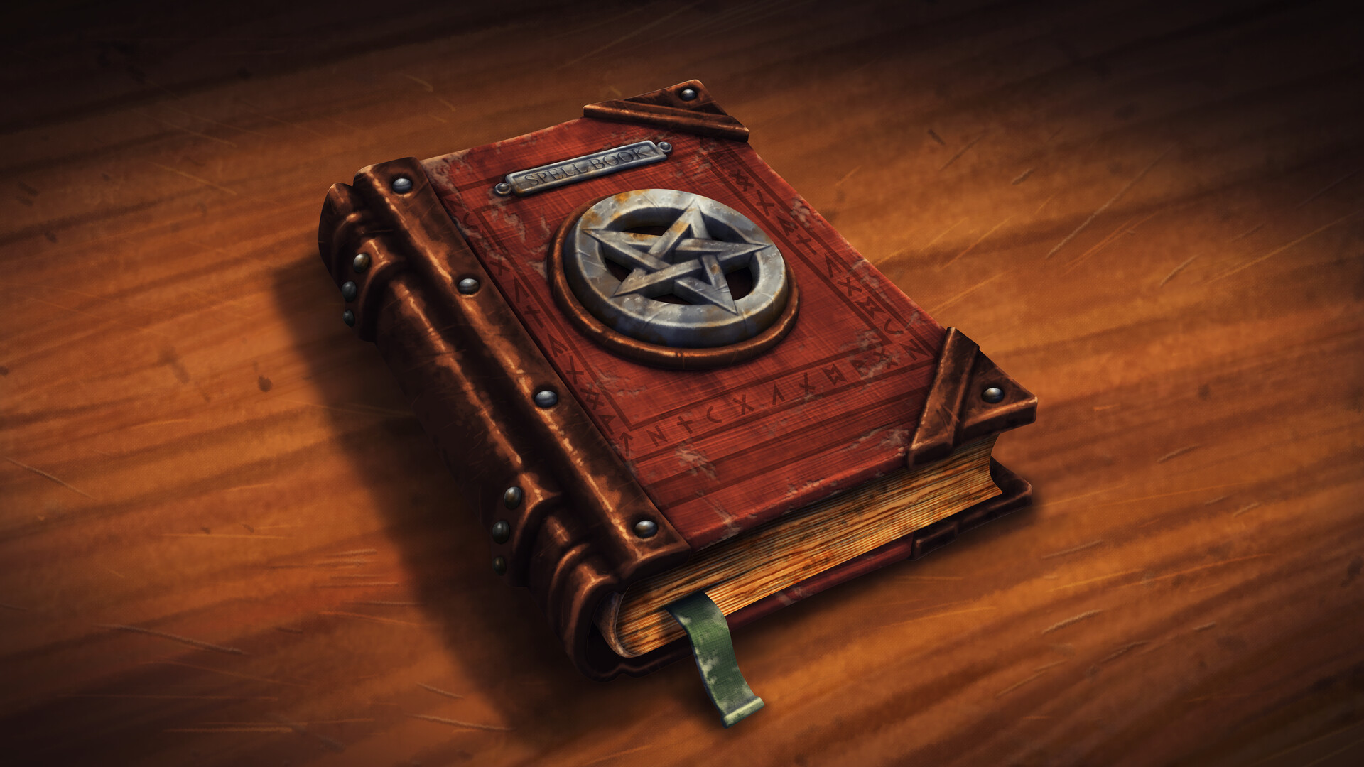 ArtStation - Old spell book
