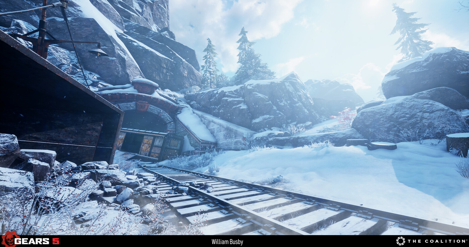 William Busby - Gears 5 - Act 2 - Nethercut Mine