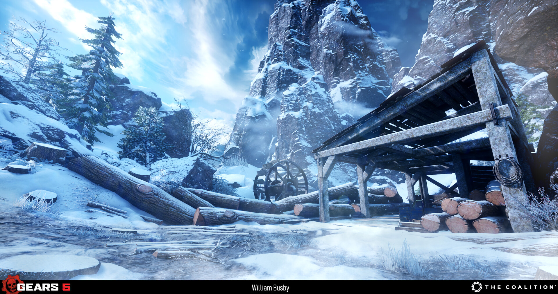 William Busby - Gears 5 - Act 2 - Nethercut Mine