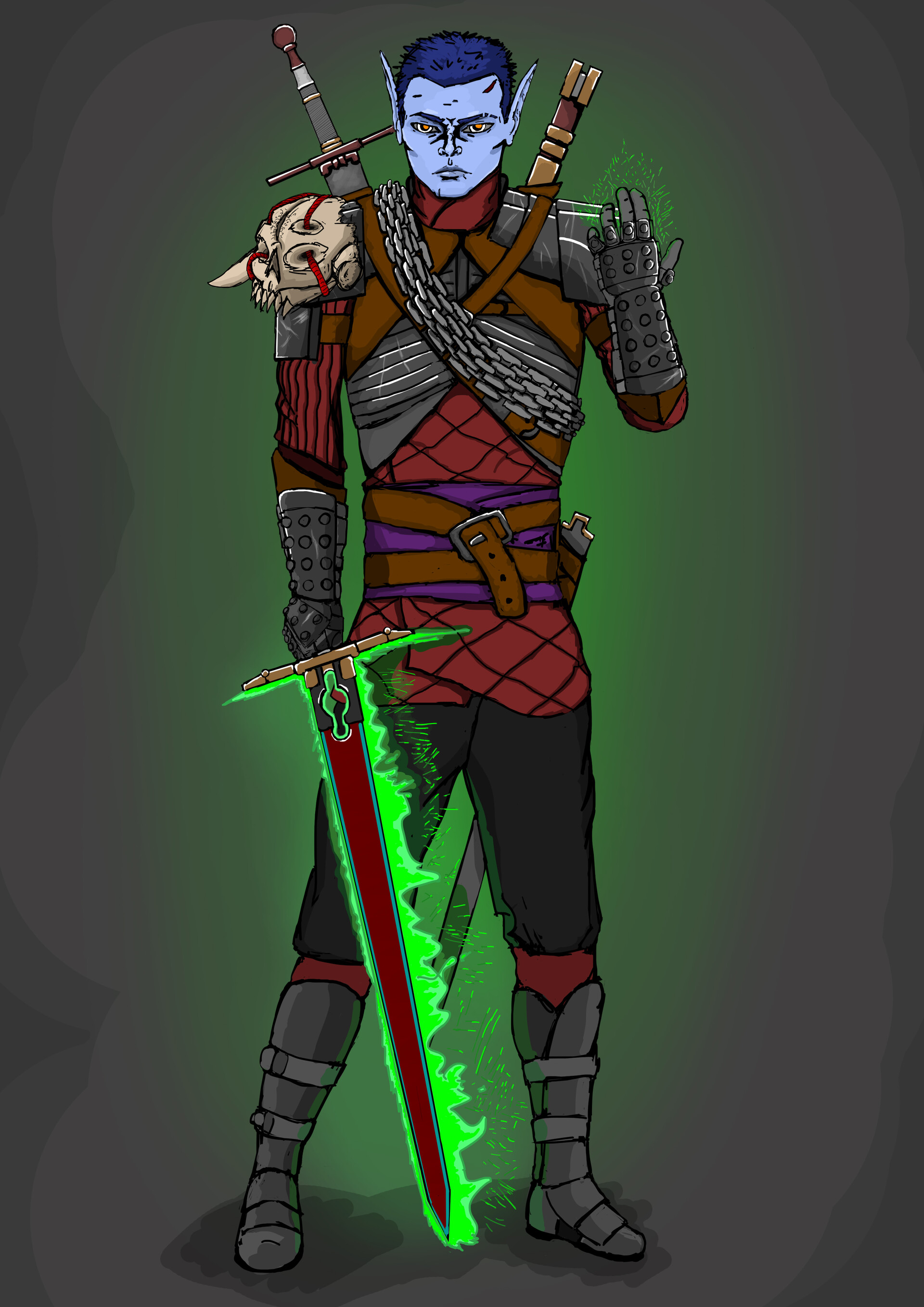 ArtStation - Hellwalker (Warlock - Inquisitor) - Edit