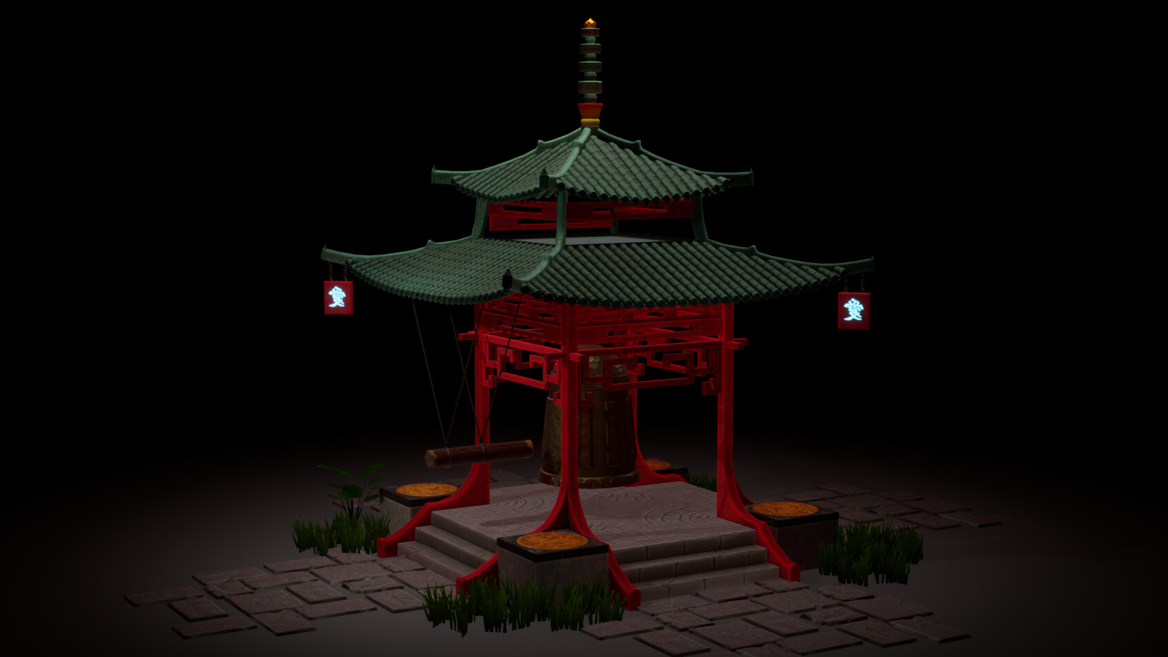 ArtStation - Temple Bell
