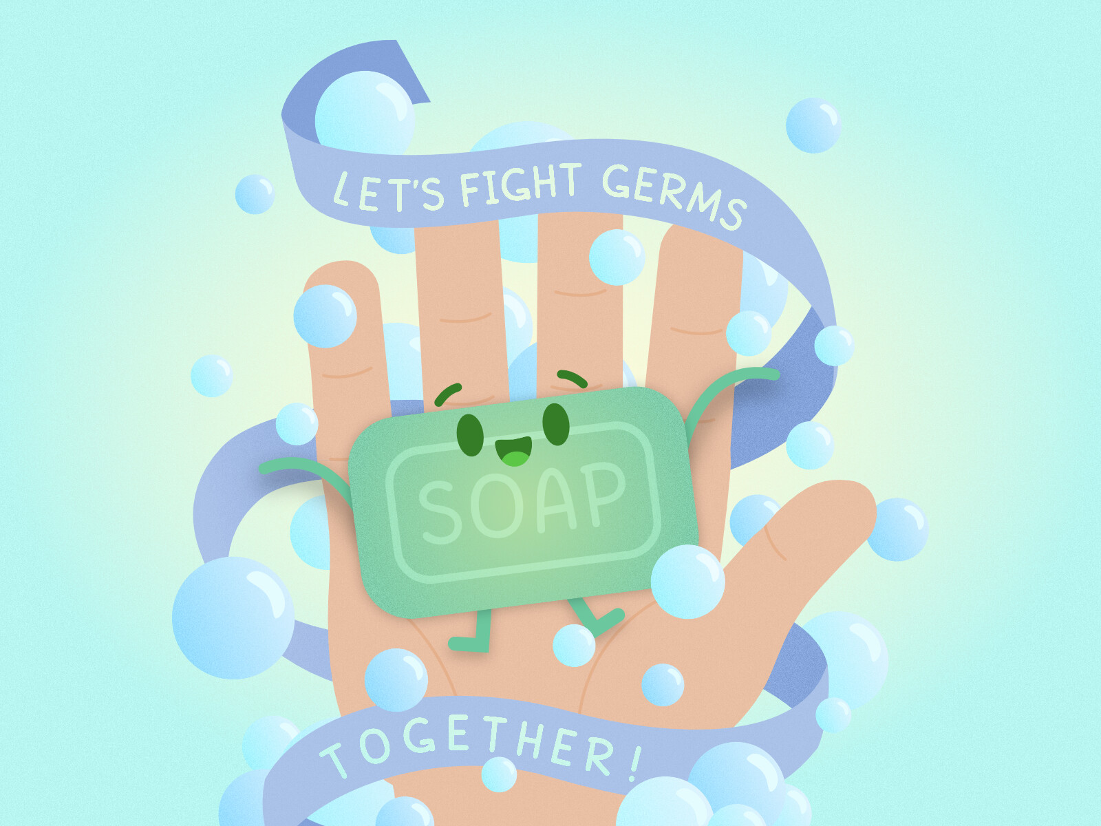 ArtStation - Fight Germs with Soap