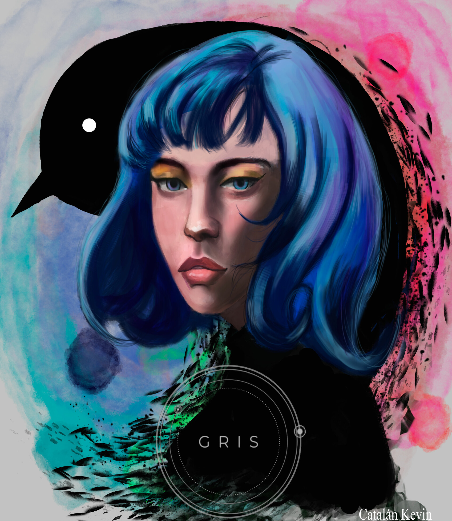 ArtStation - Gris Fan art.