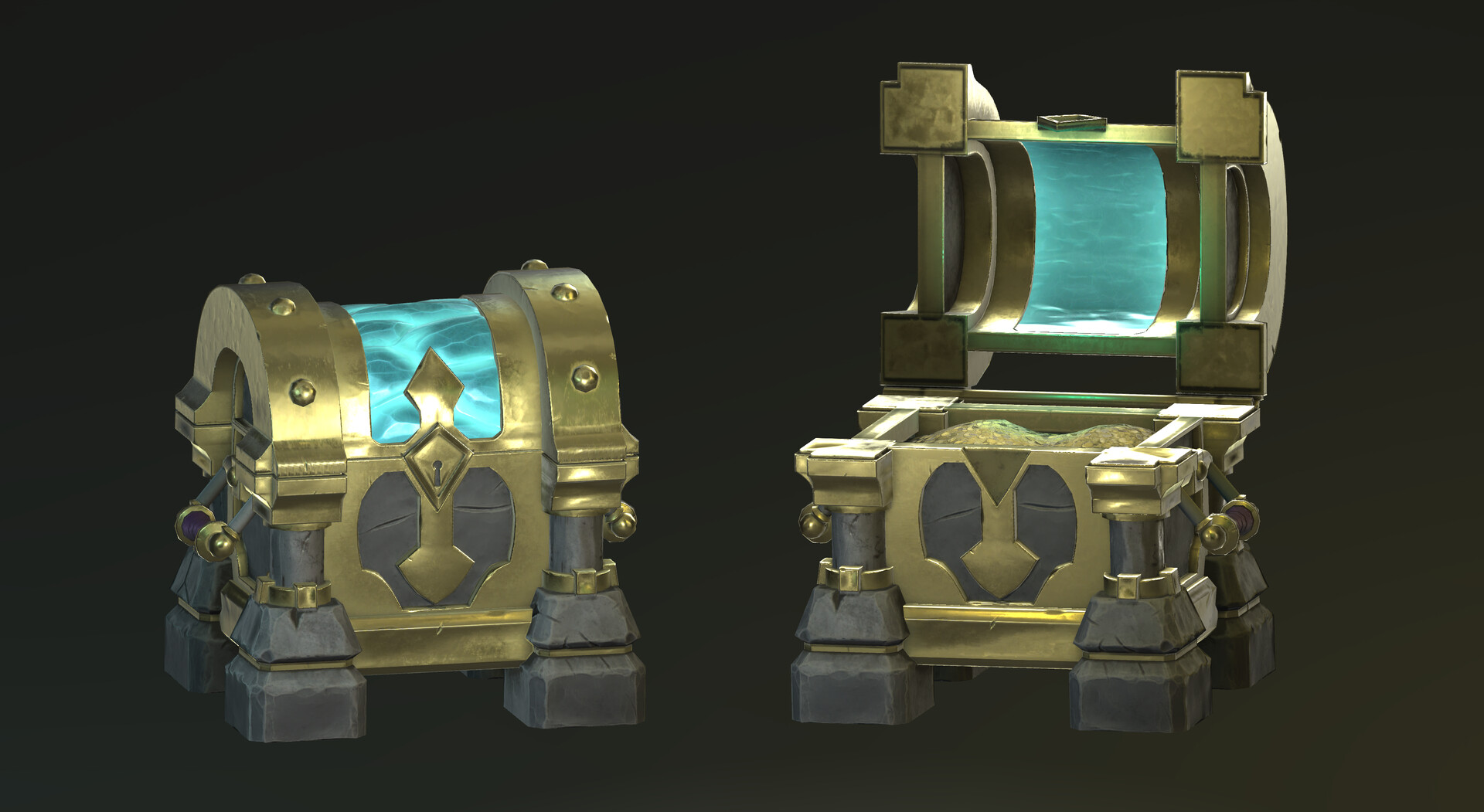 ArtStation - Paladin Chest