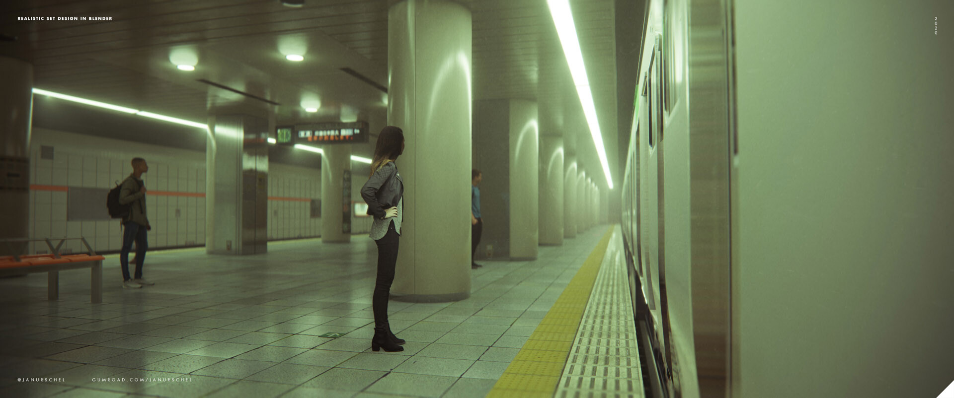 ArtStation - Realistic Set Design in Blender - Tutorial (2)