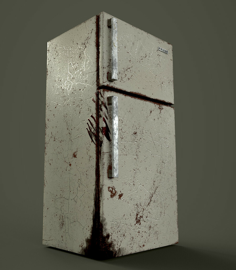 ArtStation - Zombie Apocalypse Fridge