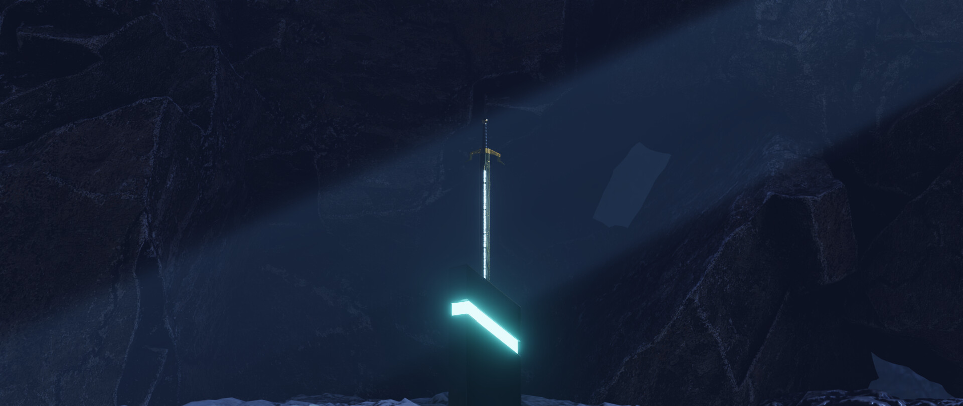 ArtStation - Rune Sword Cave