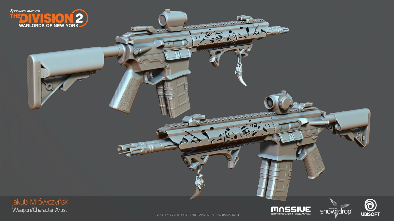 Jakub Mrówczyński - The Division 2 - Ravenous Rifle Raid Exotic