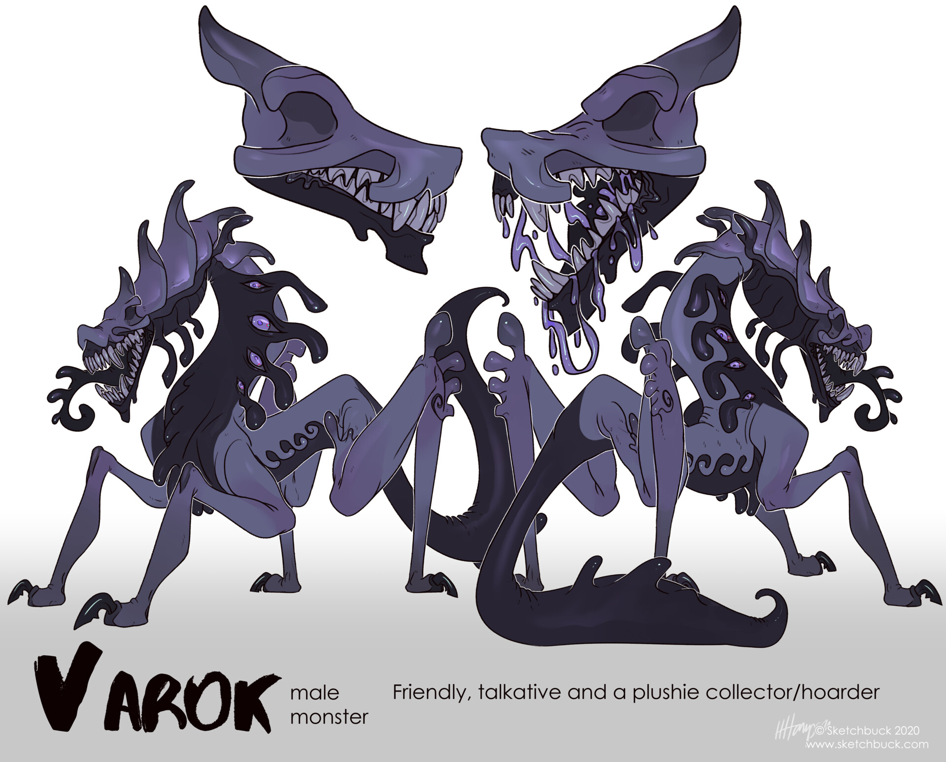 ArtStation - Varok Reference Sheet