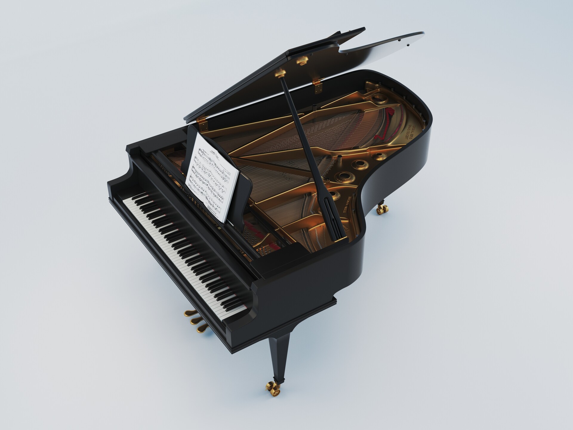 ArtStation - Grand Piano