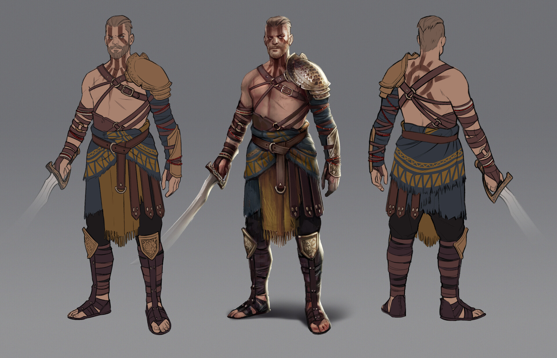 ArtStation - Warrior Character Concept Art