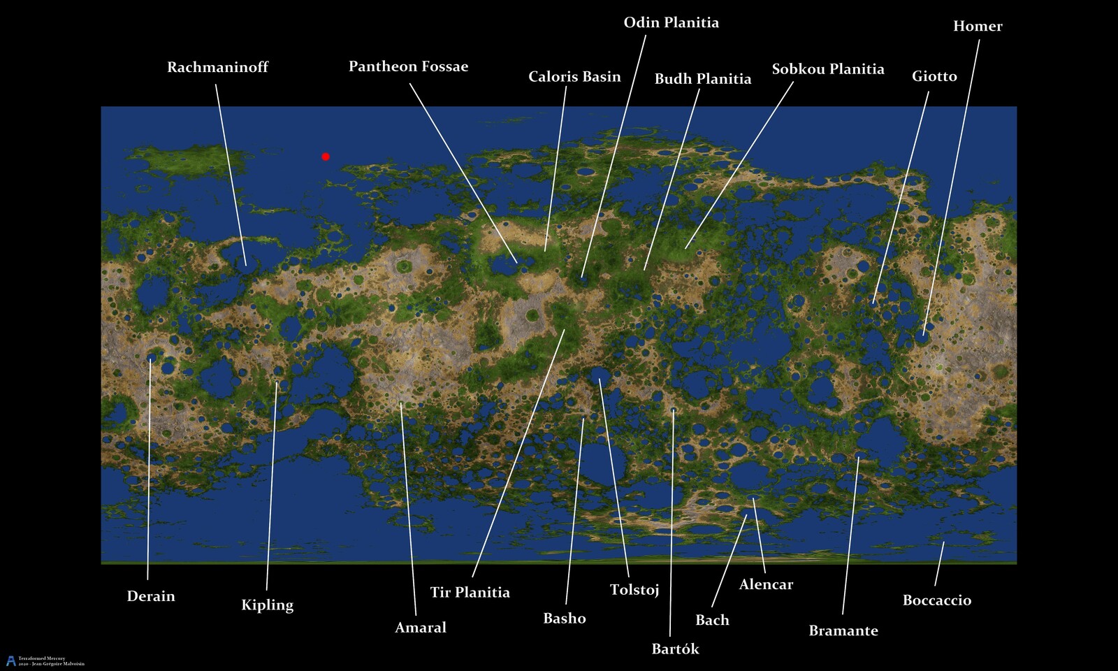 Jean-Grégoire Malvoisin - Terraformed Mercury