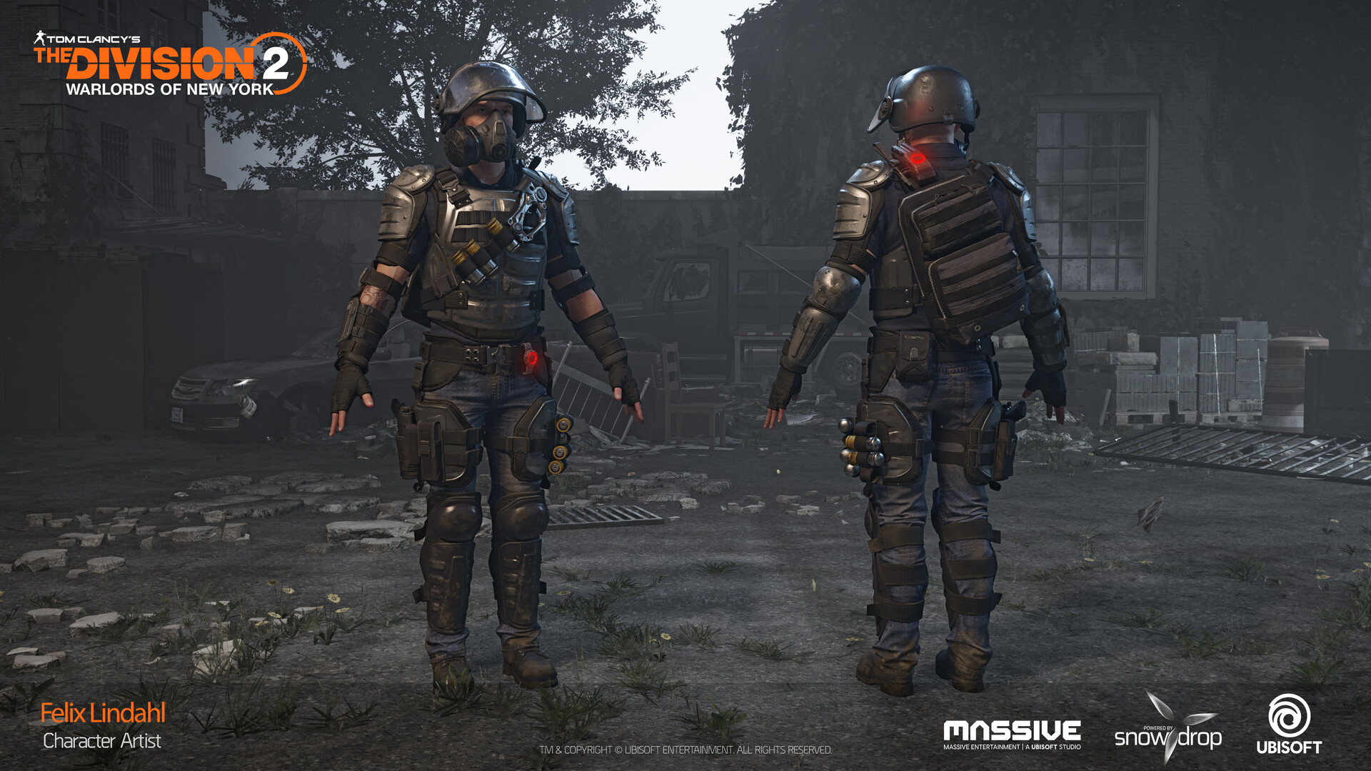 Felix Lindahl - The Division 2 Warlords of New York Character Art