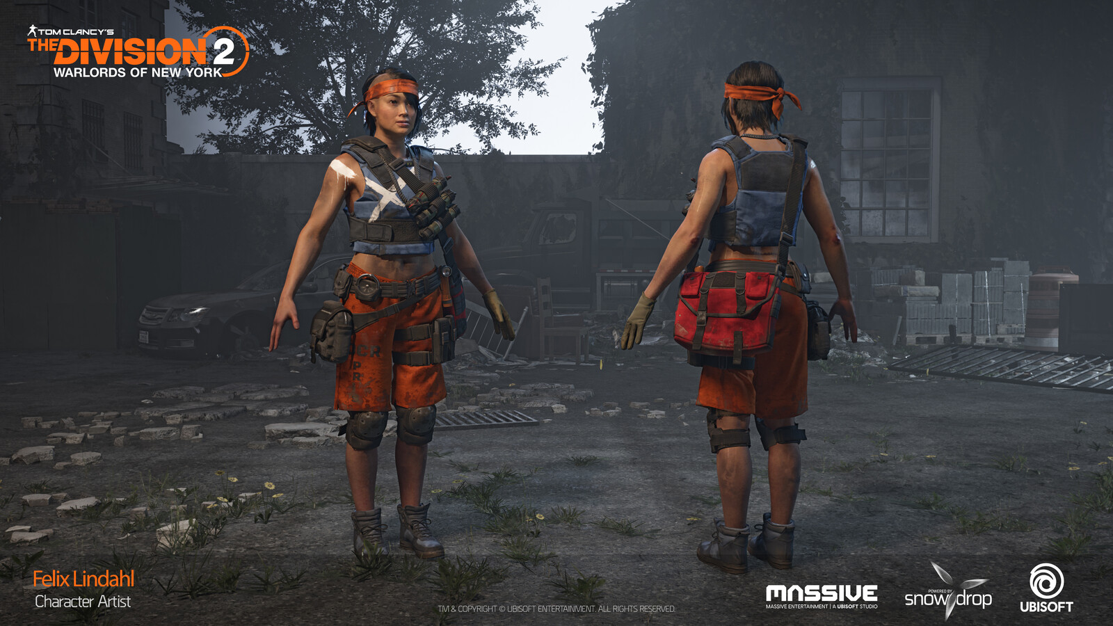 Felix Lindahl - The Division 2 Warlords of New York Character Art