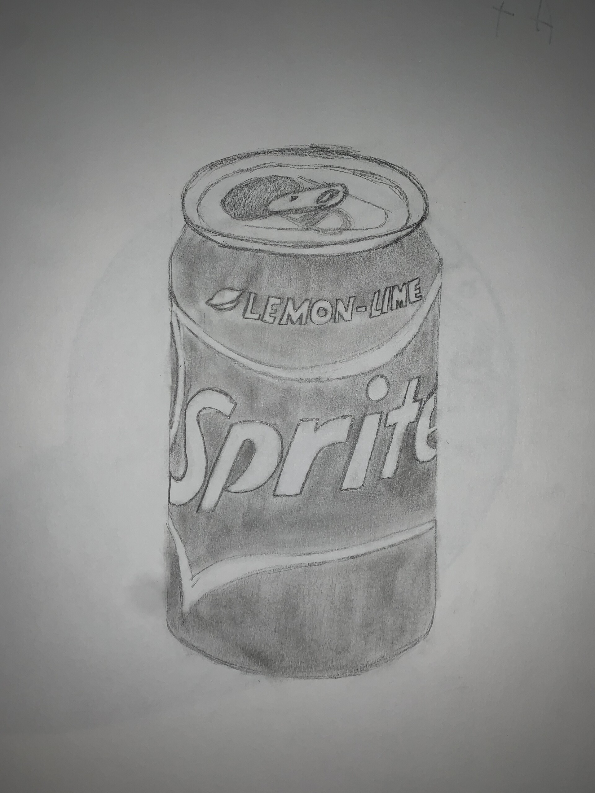 Sprite Can Drawing
