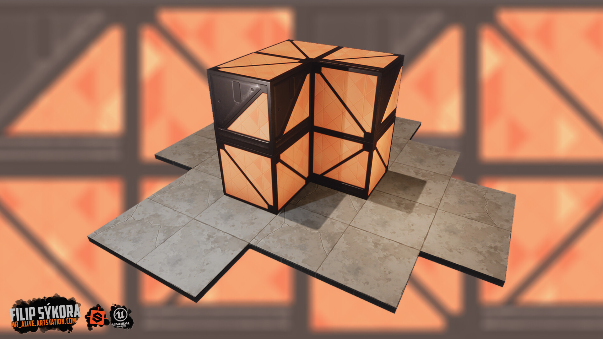 Filip Sýkora - Valorant fan art texture