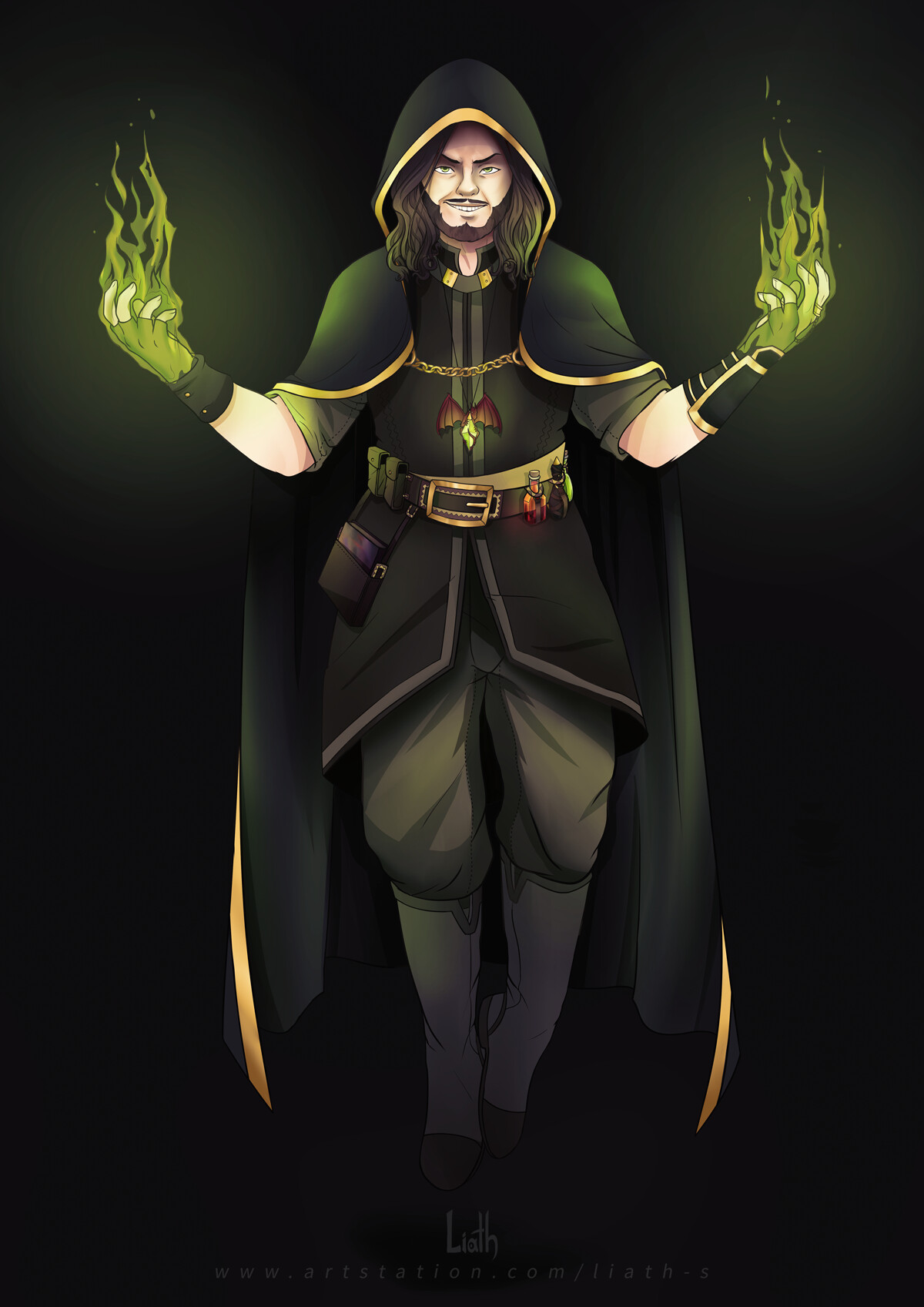 ArtStation - Dm Character Commission