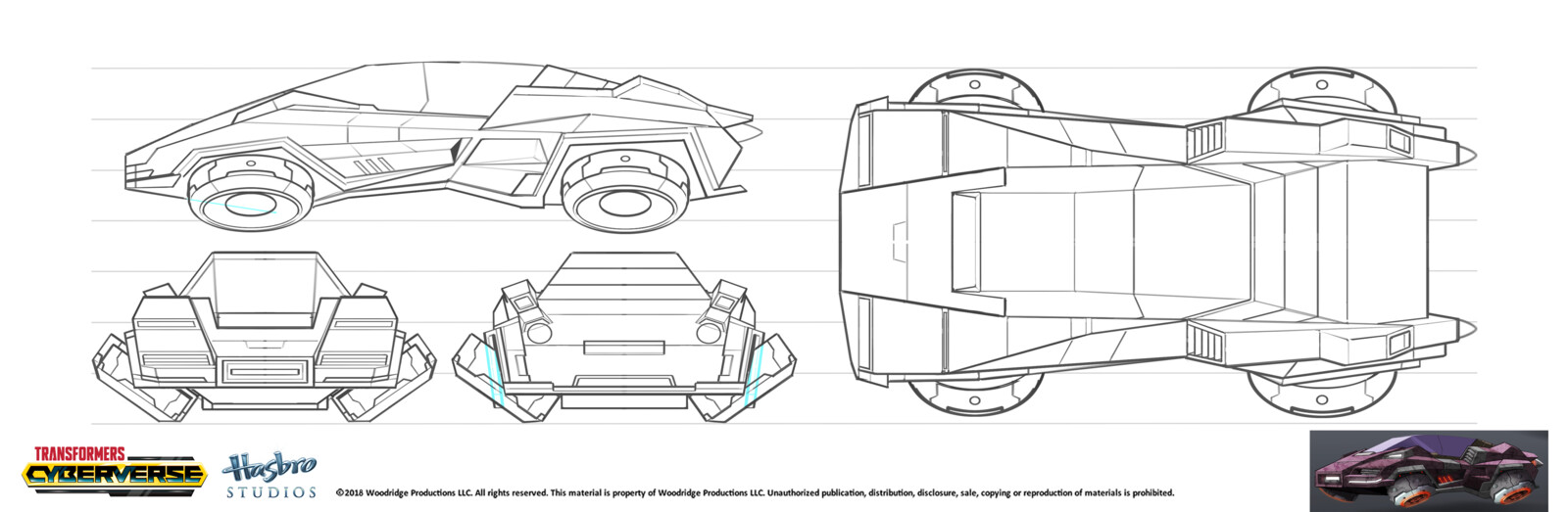 Nicolaas Frankefort - Transformers Cyberverse S03 Props & Vehicles