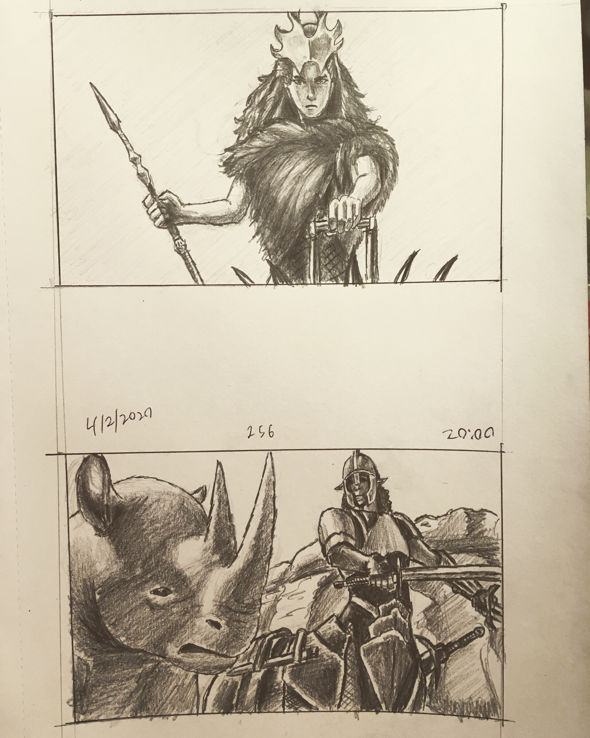 ArtStation - Narnia sketch