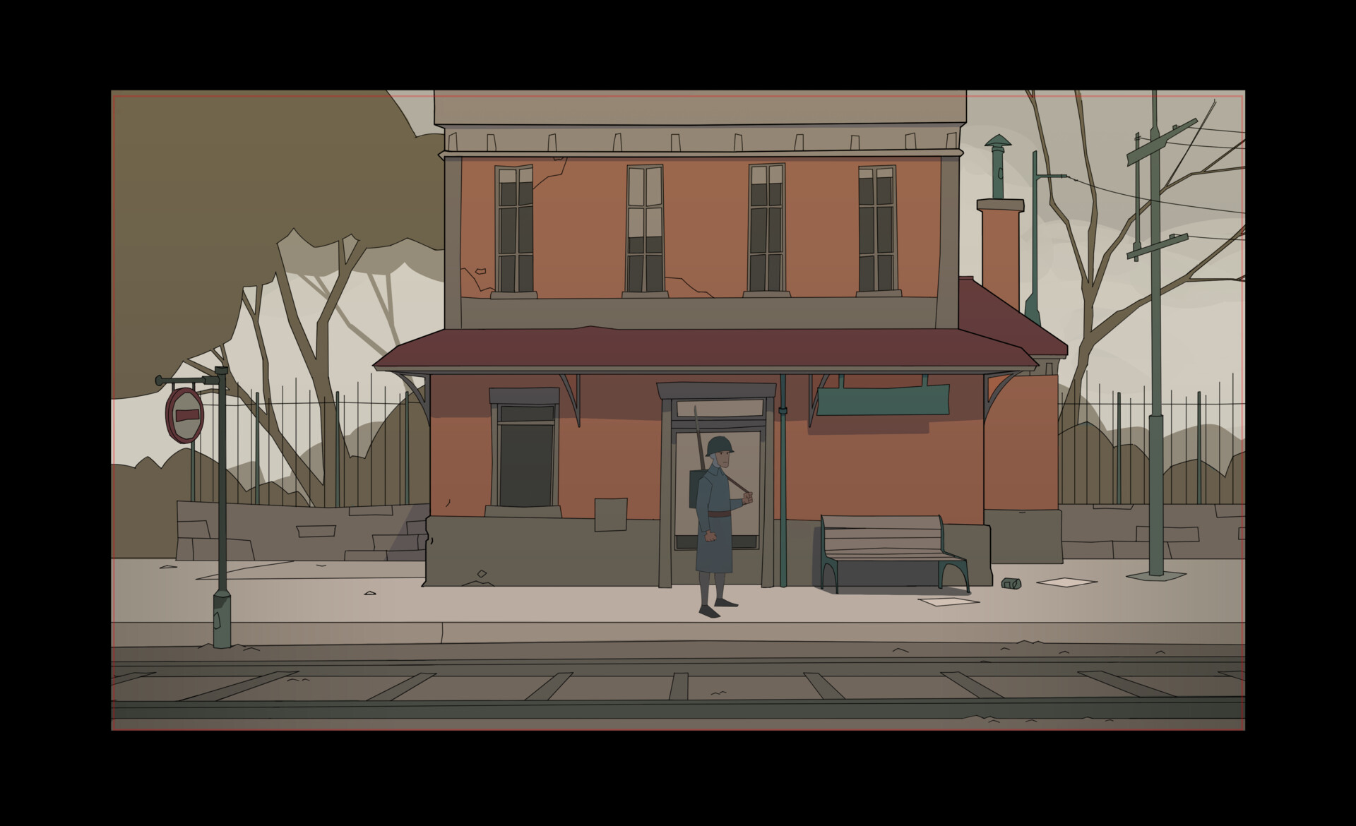 ArtStation - Train Station