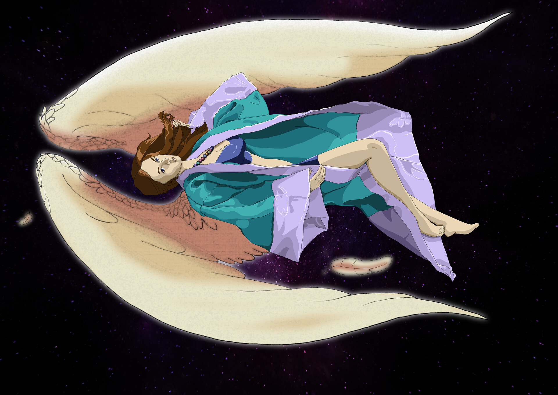 ArtStation - Space Angel