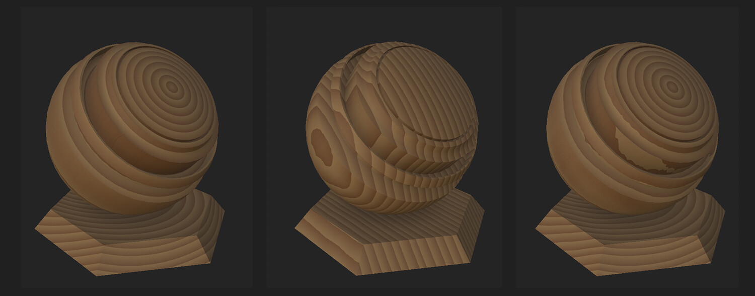 ArtStation - Wood 3D generator