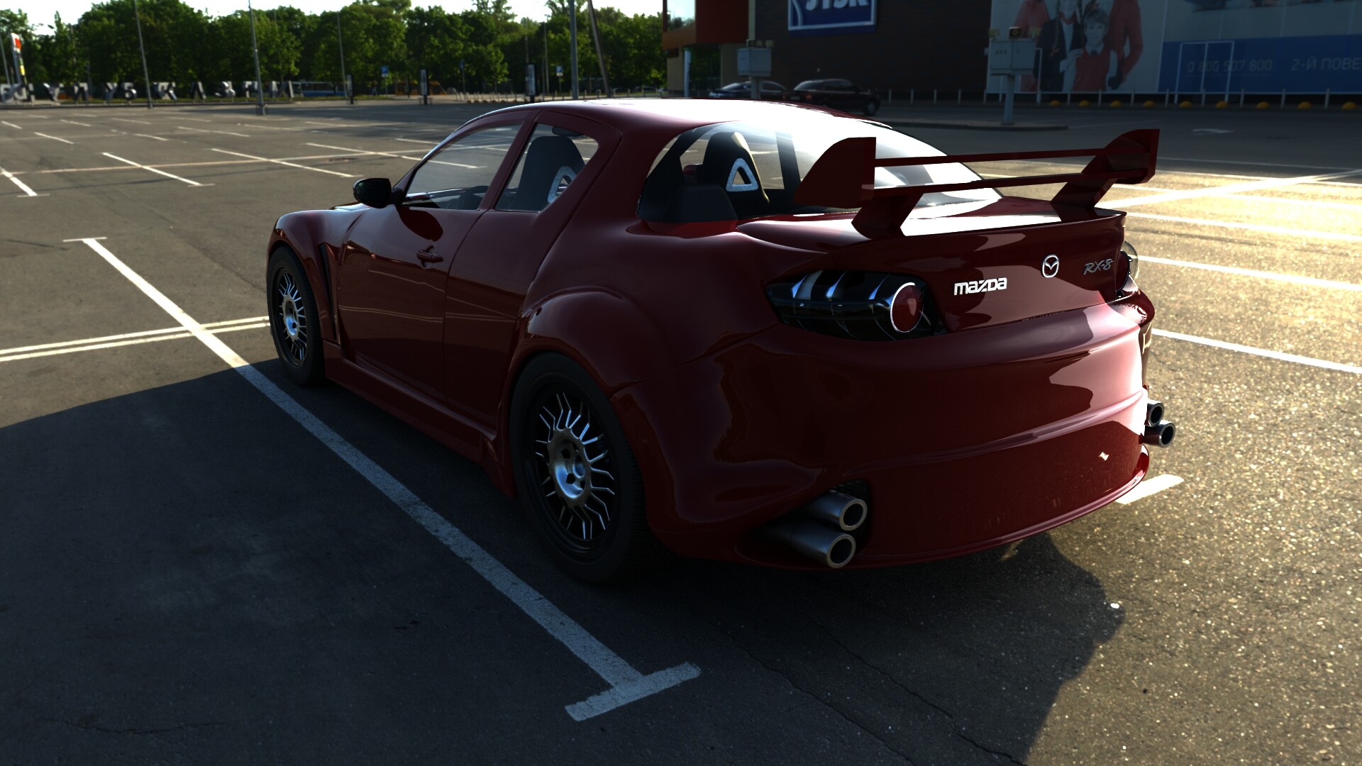 ArtStation - Mazda RX8 integration
