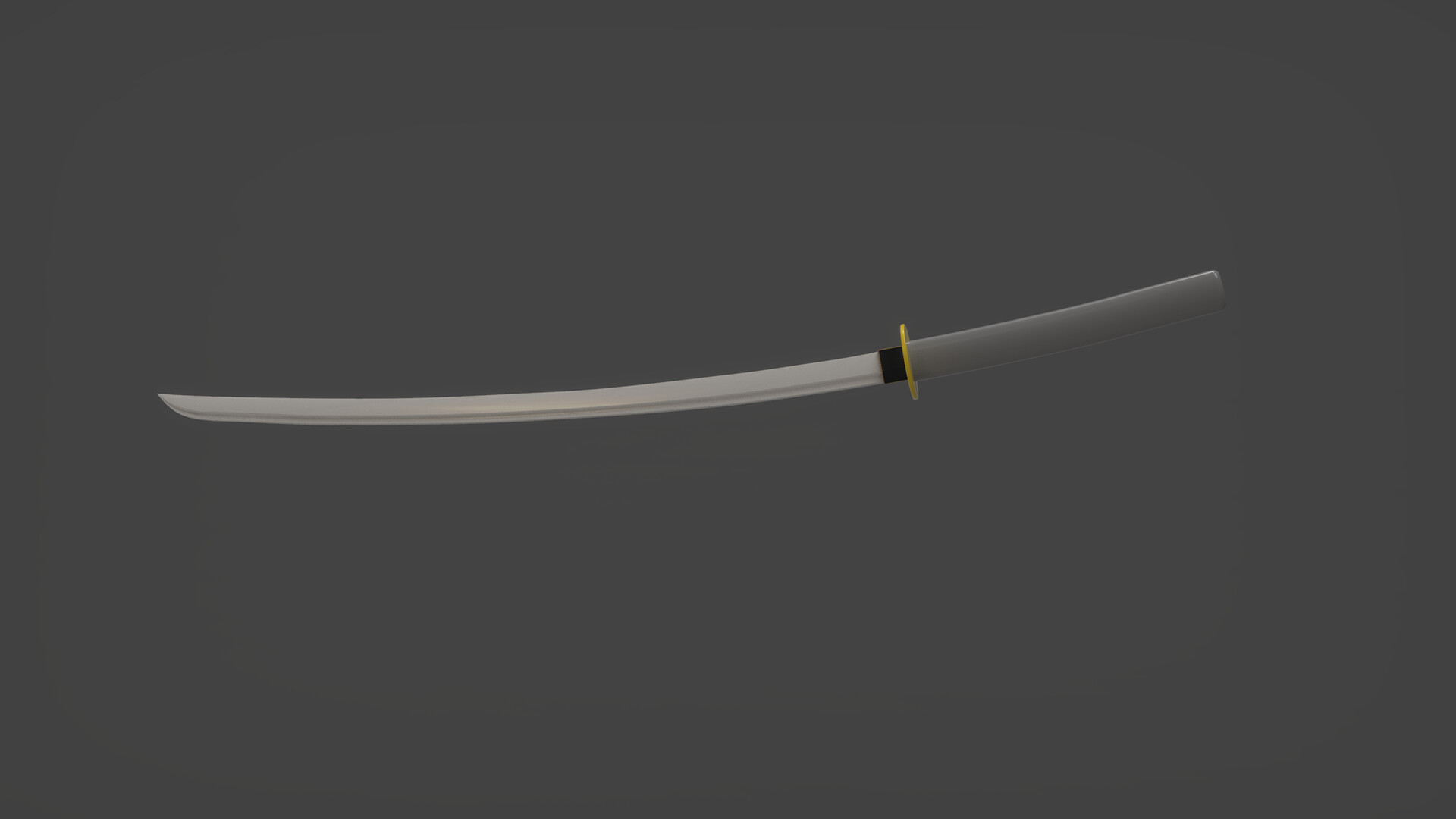 ArtStation - Samurai Sword render