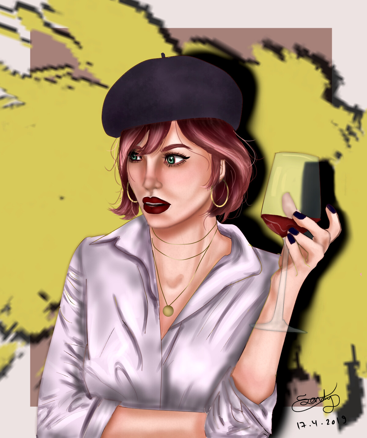 Sandy M.Khalil - Lady Sakura Haruno aesthetic