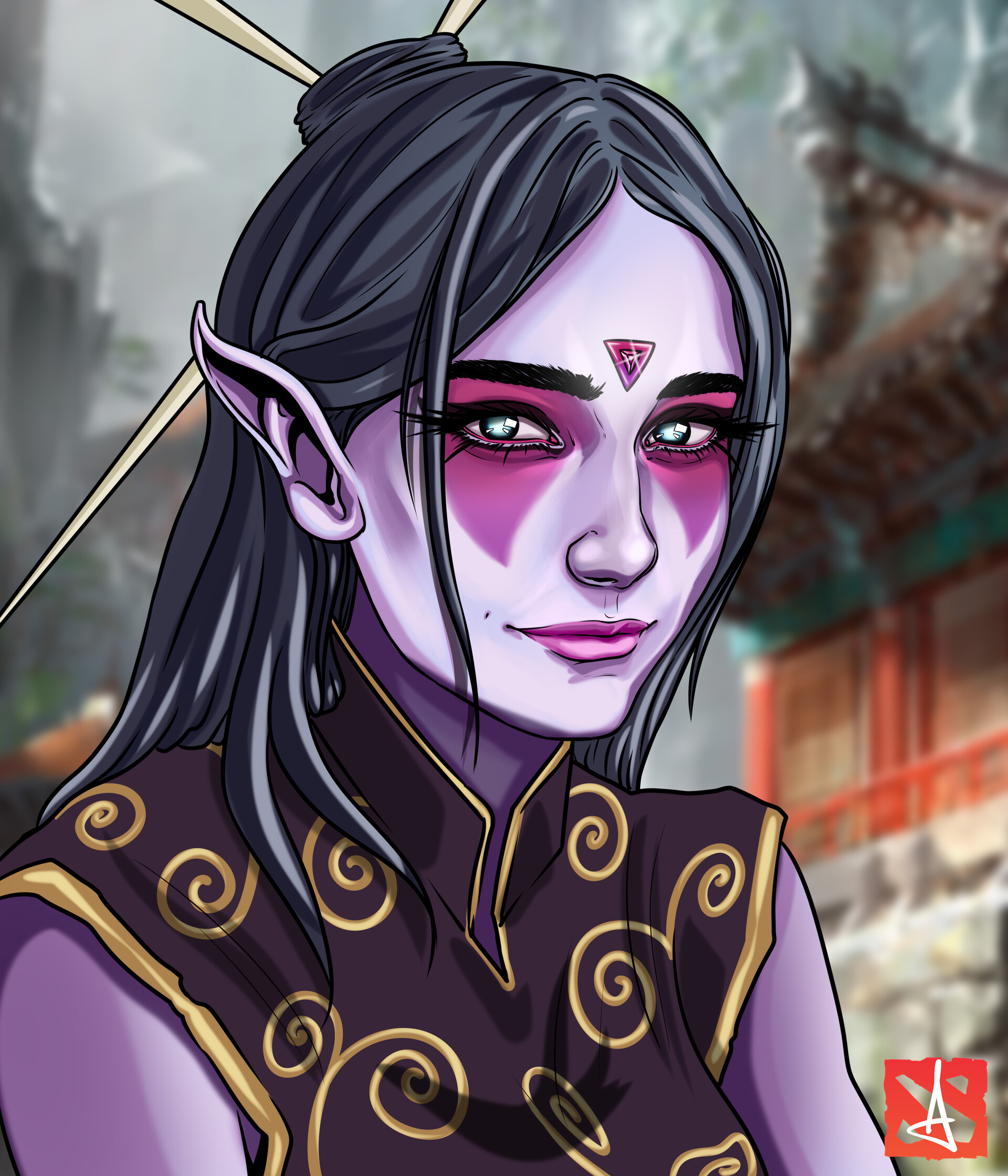 ArtStation - Templar Assassin Dota 2