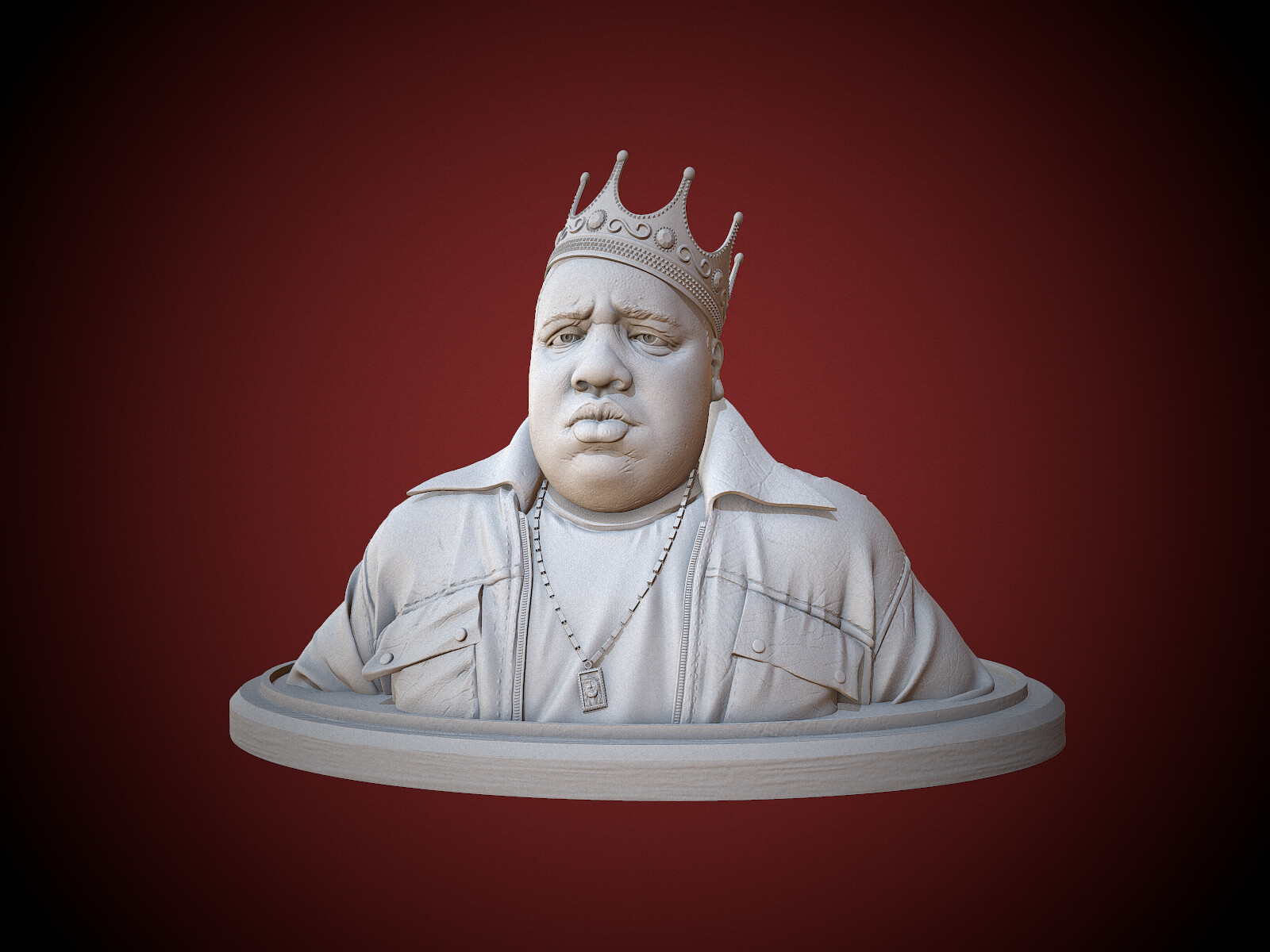 Tyler De Block - Biggie Smalls 3D Printing Project