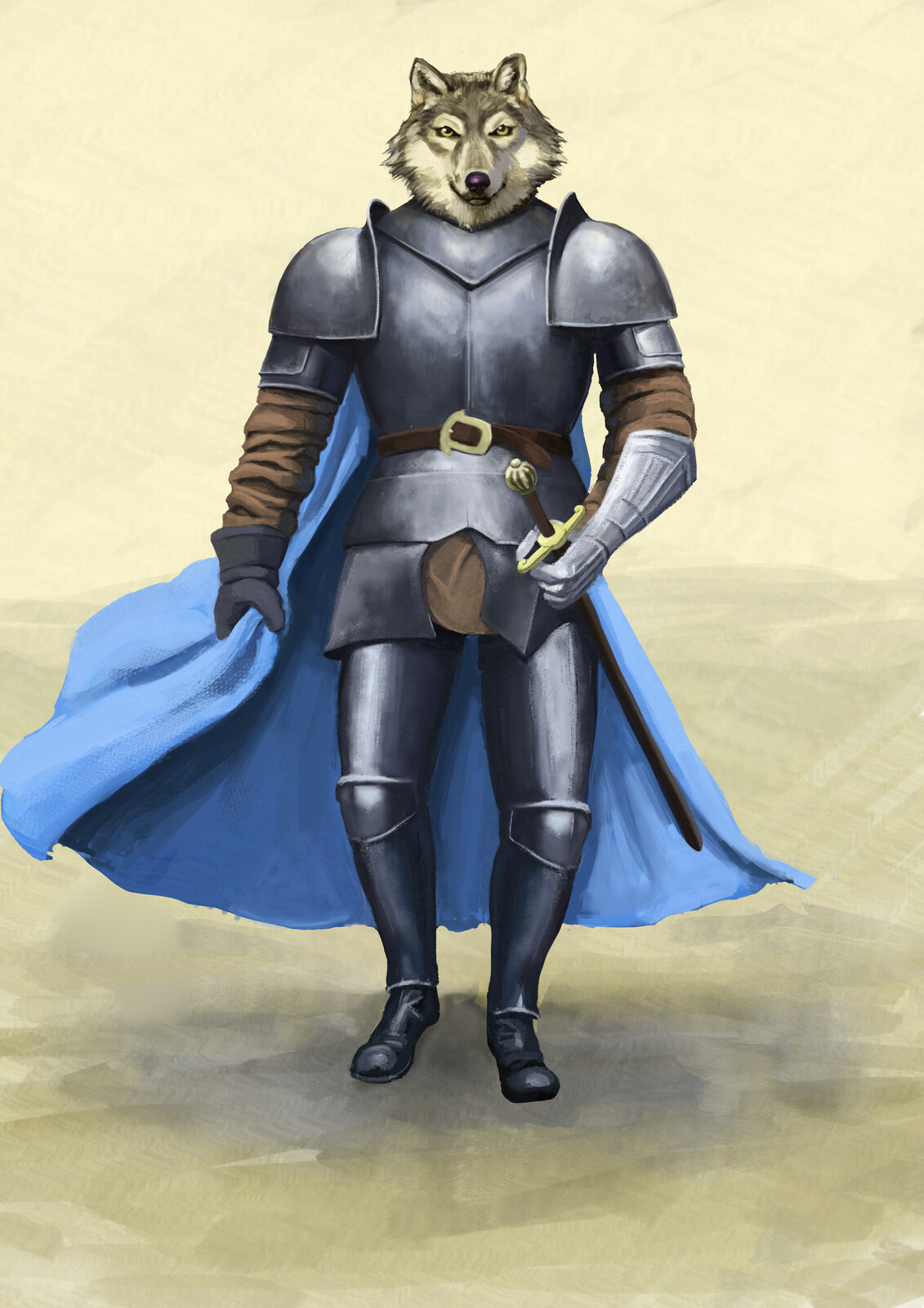 Art of Thiago Carvalho - Wolf Knight