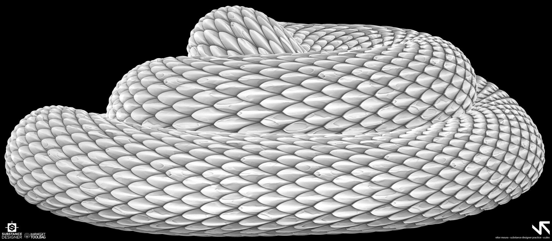 Vitor Moura - Substance Designer Practice - Scales