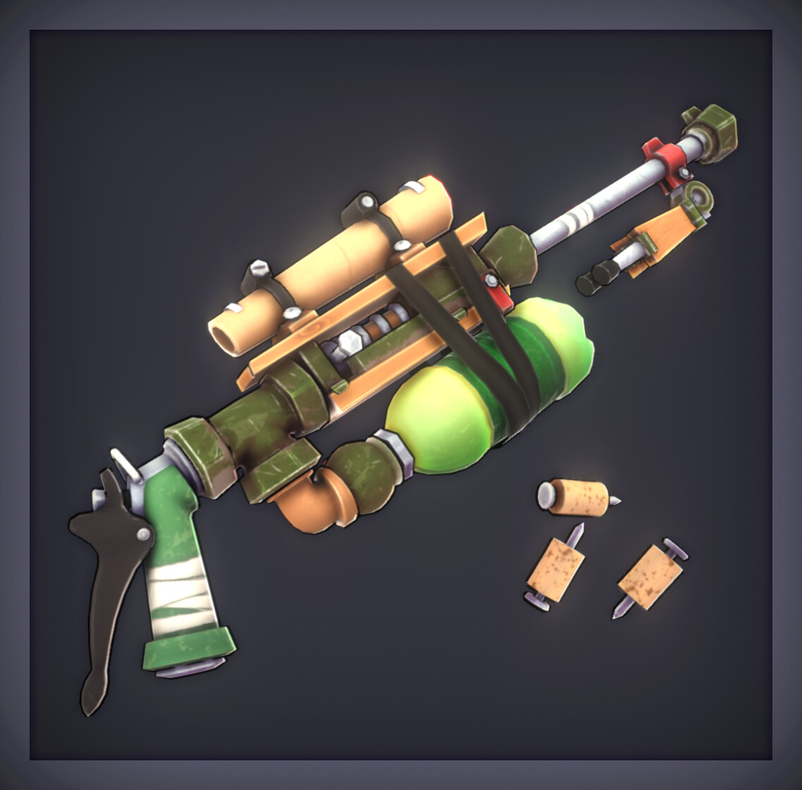 ArtStation - DIY Sniper Rifle