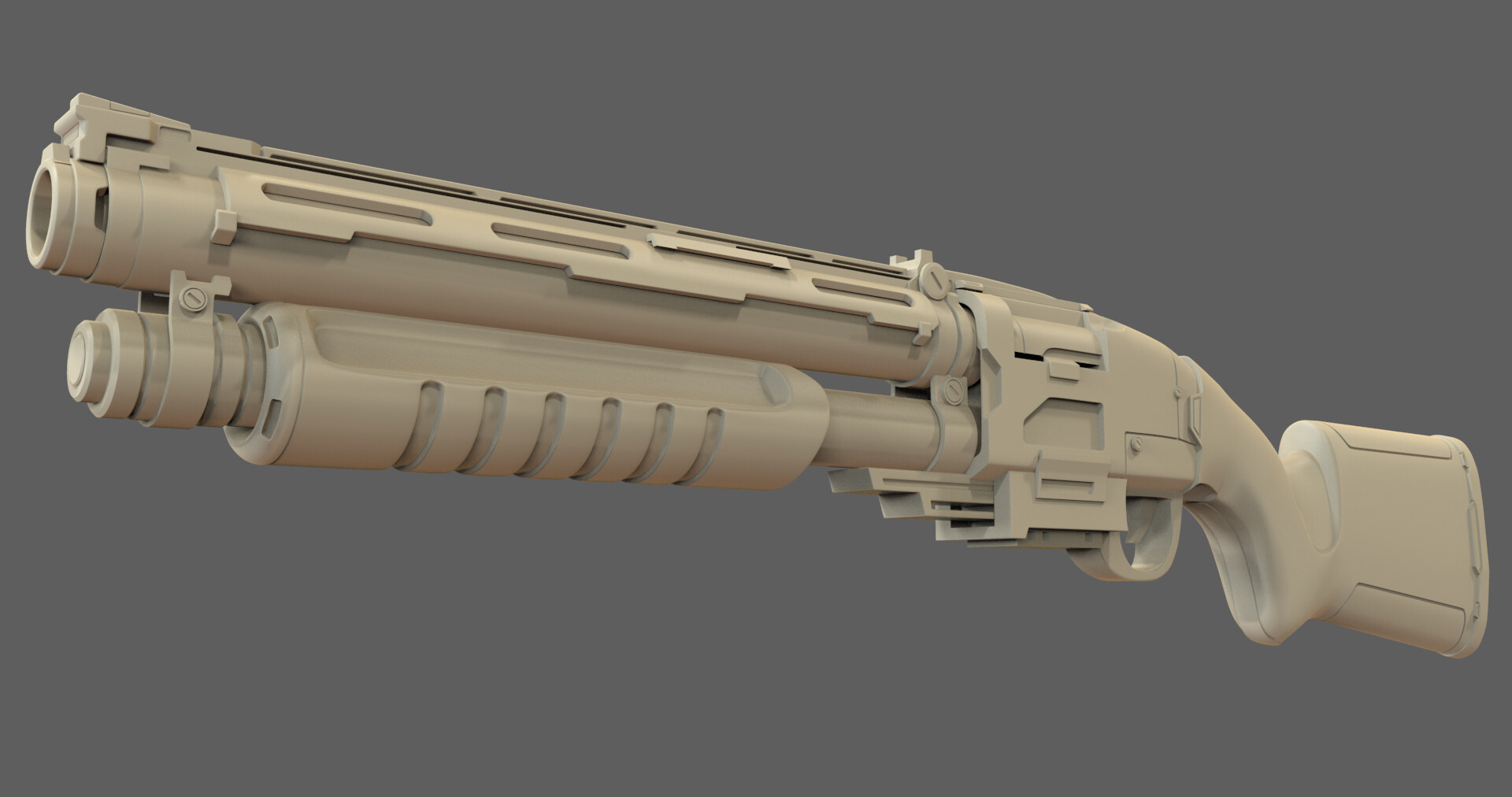 Paolo Crimaldi - Doomguy's Shotgun - A Shaun Mooney's Fan Art