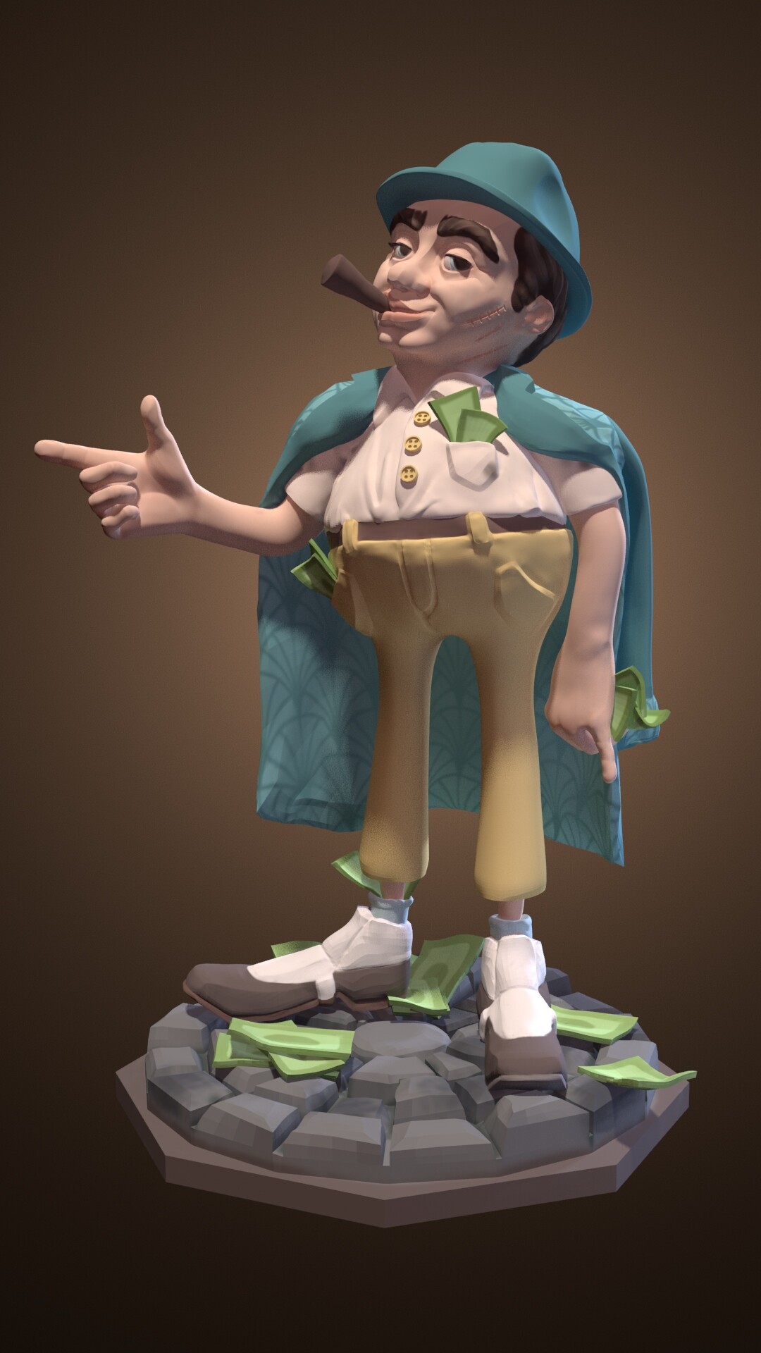 ArtStation - Al Capone Figurine Concept