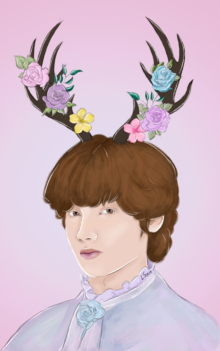 Luhan Fanart Deer