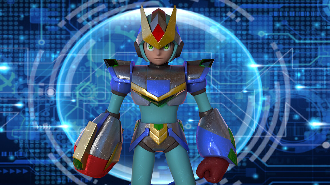Mike Tran - Megaman X - Blade Armor