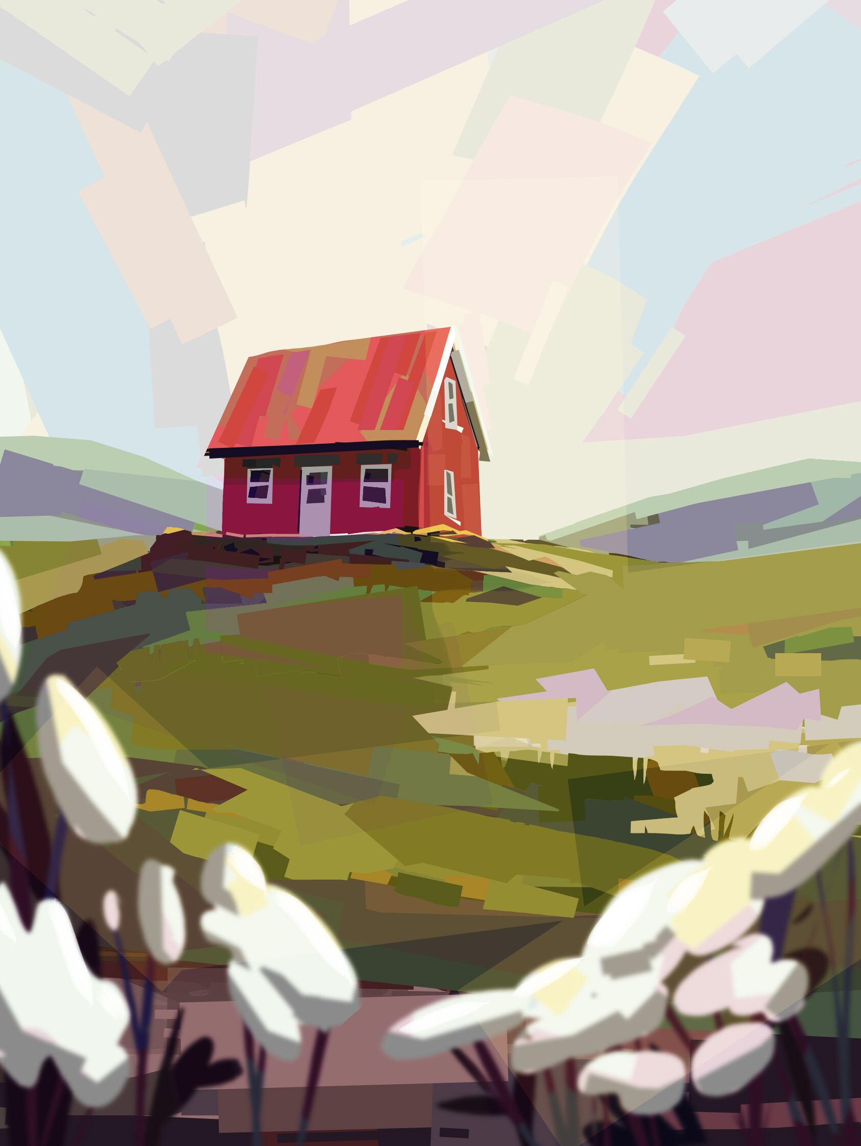 ArtStation - Little Red House